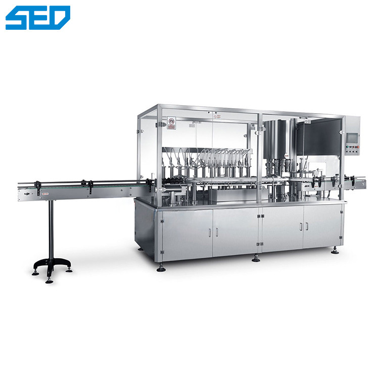 Automatic Linear Tracking Liquid Filling And Capping Machine