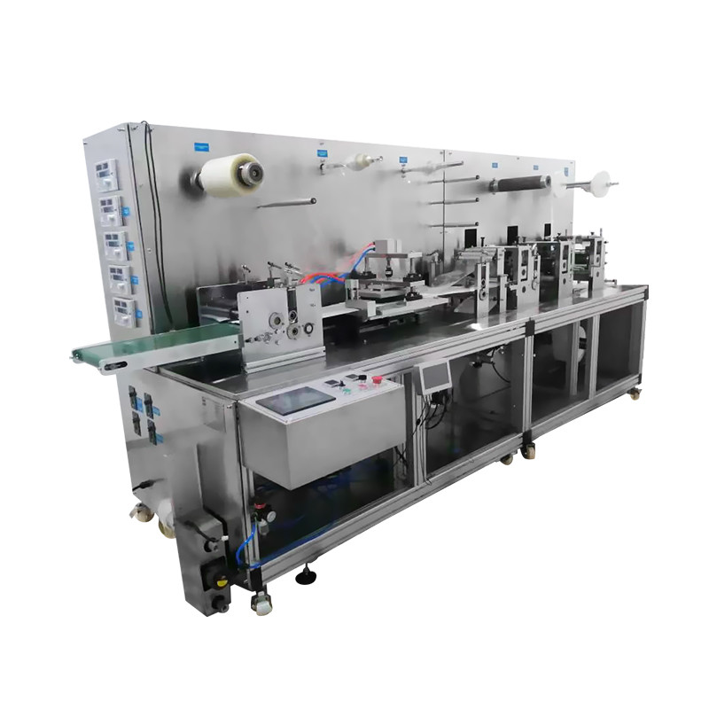 Four Side Sealing Automatic Patch and Packing Machine